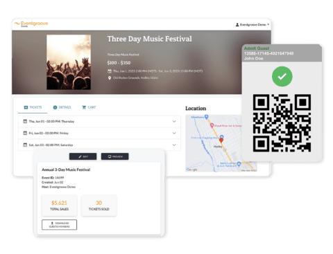 All-in-One Event Ticketing and Fundraising Platform