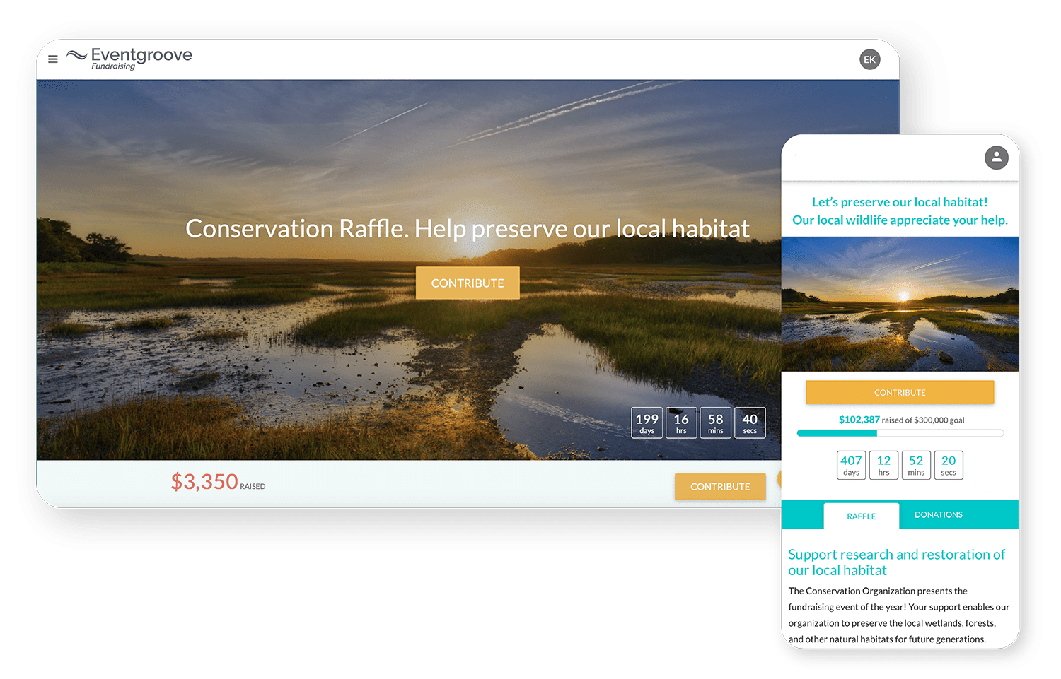 Launch an Online Raffle Now! Free for Organizers | Eventgroove