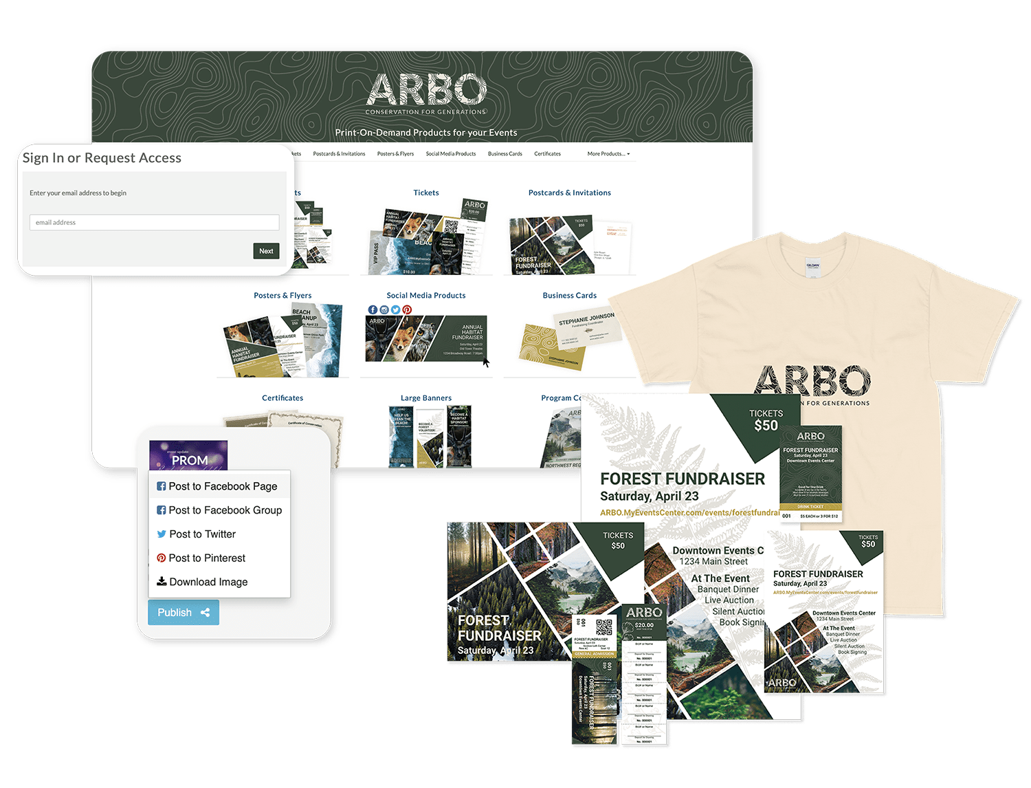 All-in-One Event Ticketing and Fundraising Platform